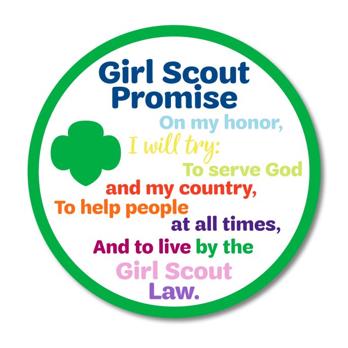 Girl Scouts Of Greater Chicago And Northwest Indiana Gcnwi Coloring Book W Promise Patch 